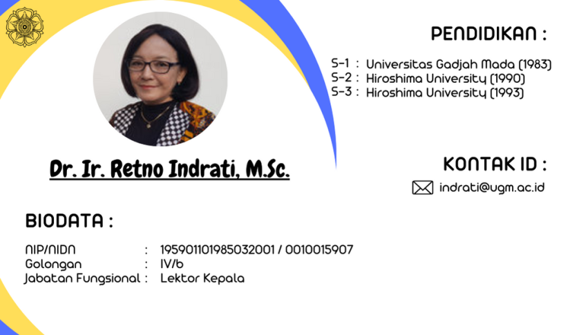 Dr. Ir. Retno Indrati, M.Sc. – Program Pascasarjana FTP UGM